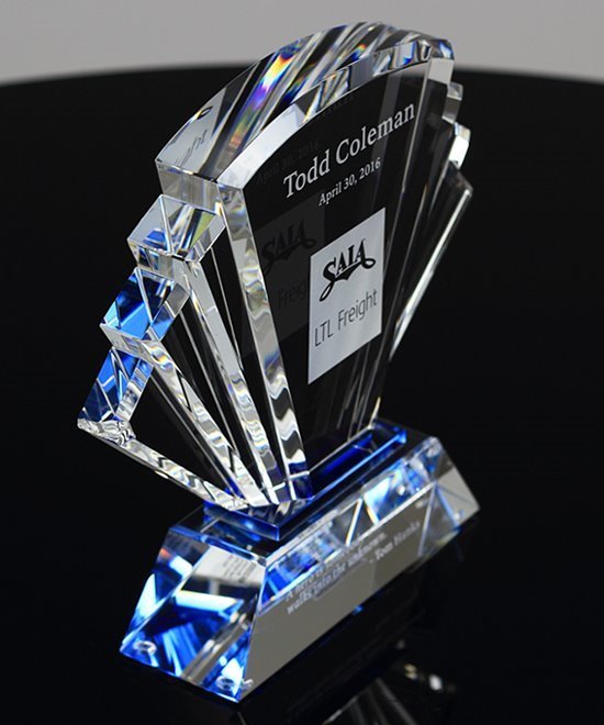 Crystal Prosperity Award C8108 | Edco Awards