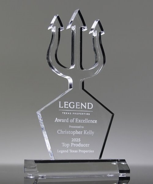 Picture of Acrylic Trident Award