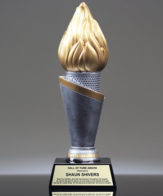 Victory Torch Resin Trophy #RFC-1390 | Edco Awards