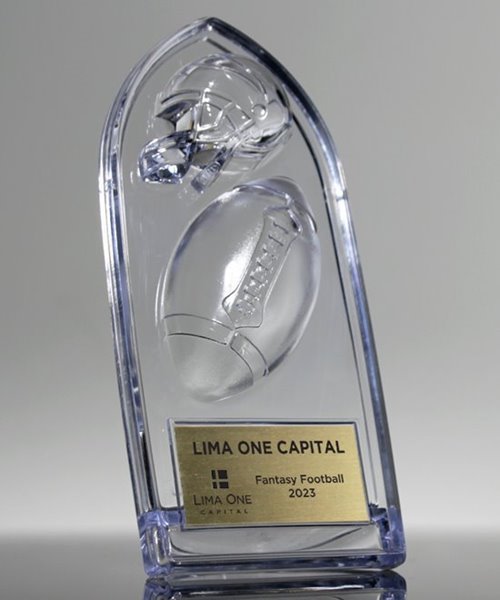Acrylic Football Arch Trophy | Edco Awards