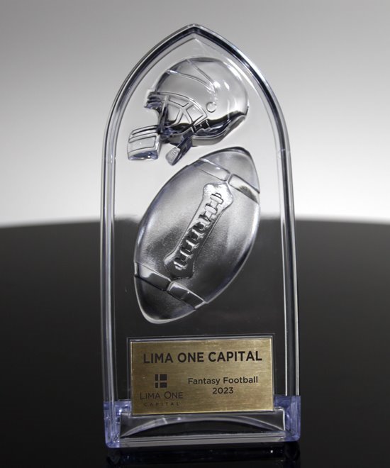 Acrylic Football Arch Trophy | Edco Awards