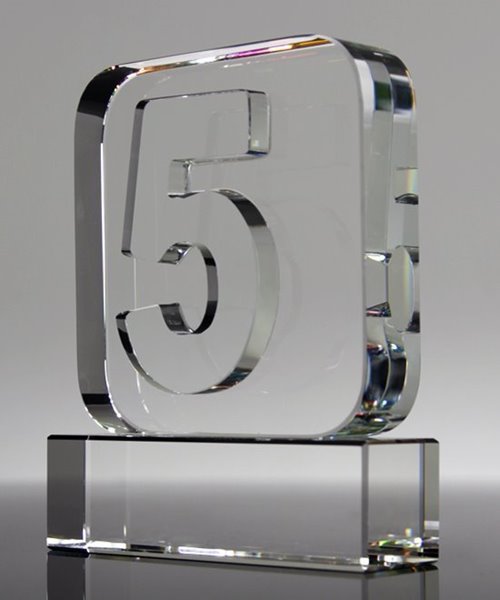 5 Year Crystal Prism Award | edco.com | Edco Awards