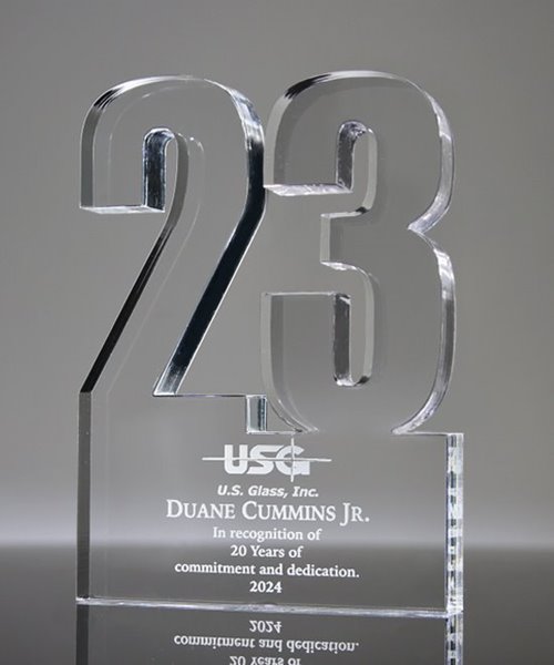 23 Year Anniversary Award | Employee Gift | Edco Awards