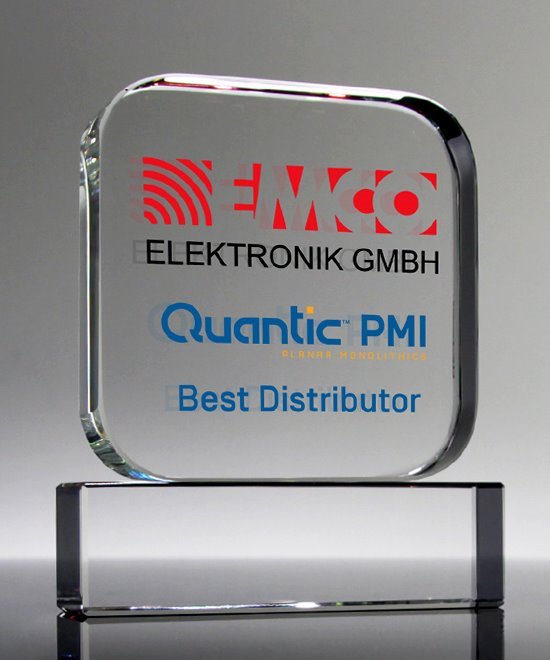 Crystal Block Award | Crystal Square Trophy | Edco Awards