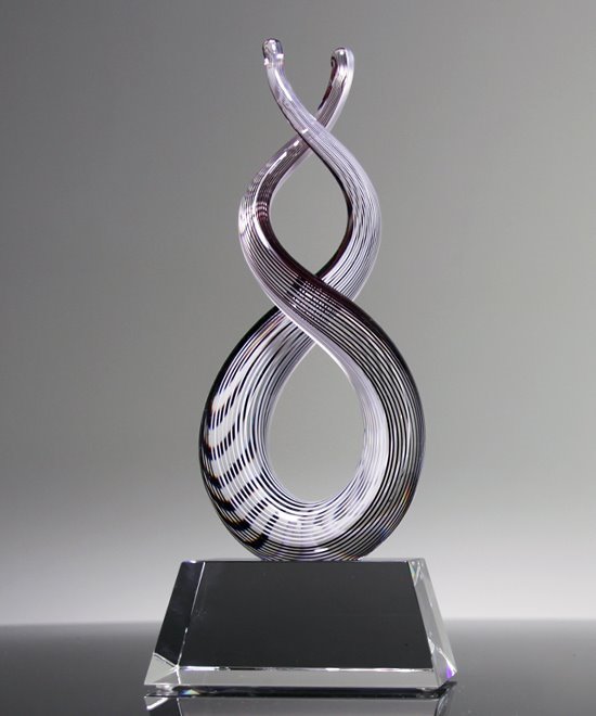 Celestial Helix Art Glass Award | edco.com | Edco Awards