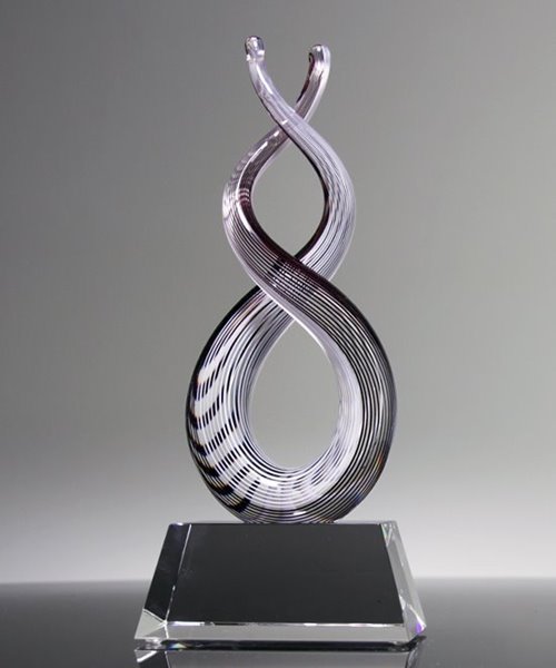 Celestial Helix Art Glass Award | edco.com | Edco Awards