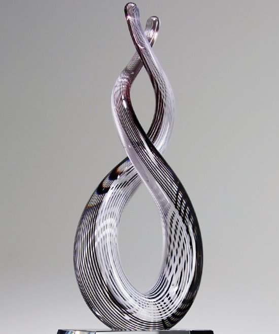 Celestial Helix Art Glass Award | edco.com | Edco Awards