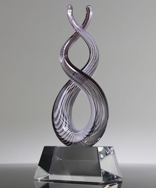 Celestial Helix Art Glass Award | edco.com | Edco Awards