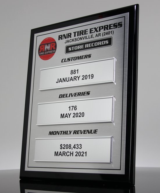 Perpetual Milestone Award Plaque | Edco Awards