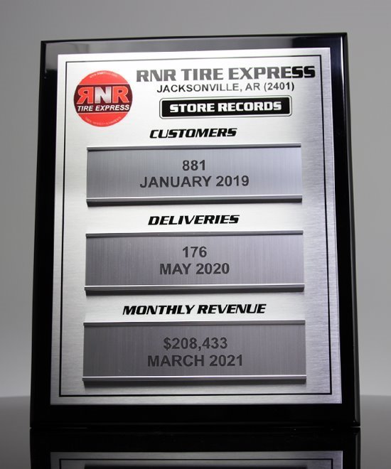 Perpetual Milestone Award Plaque | Edco Awards