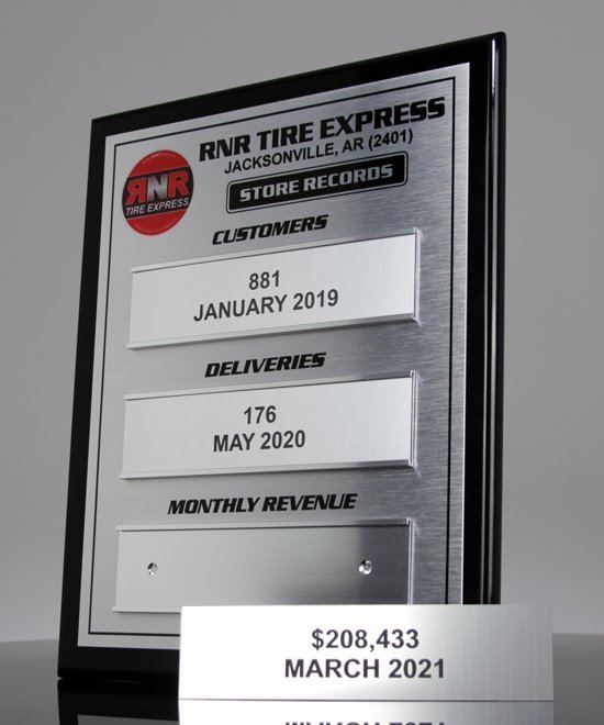 Perpetual Milestone Award Plaque | Edco Awards