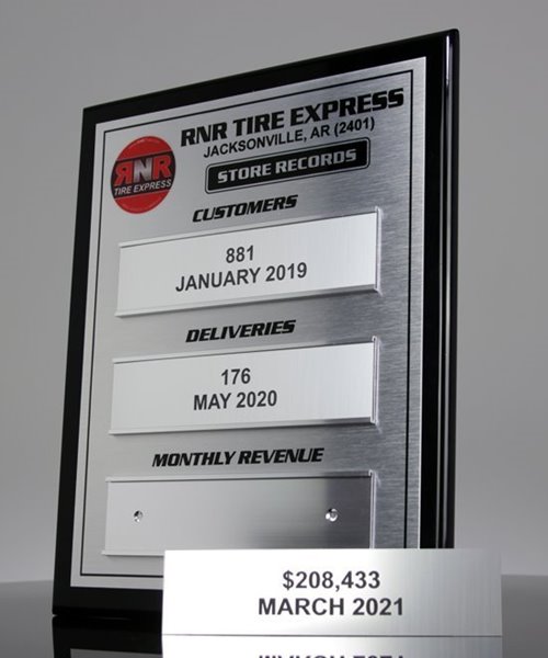 Perpetual Milestone Award Plaque | Edco Awards