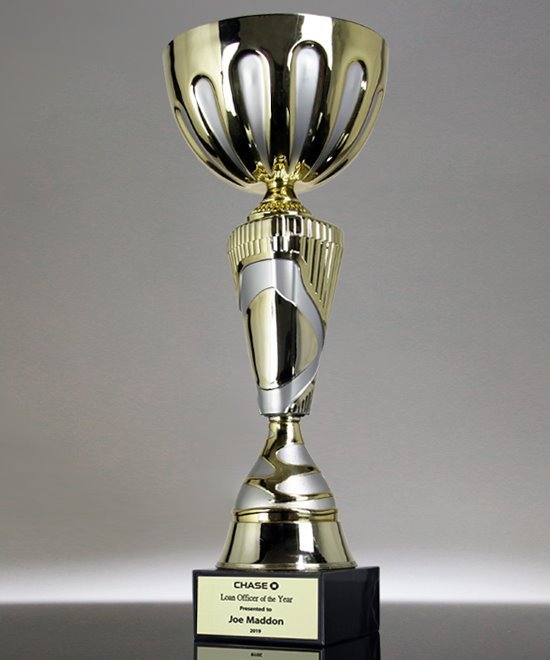 Optimist Dual-Tone Trophy Cup | AMC356-B | Edco Awards