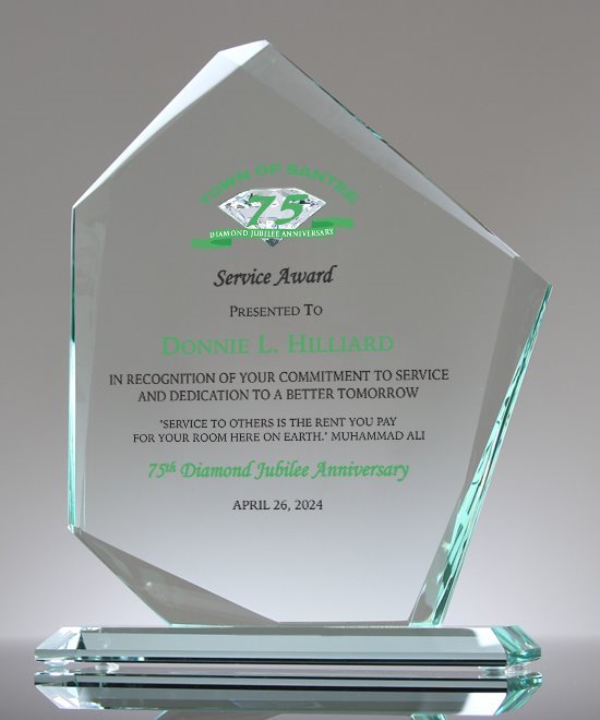 Jade Crystal Summit Award - Full Color Imprint | Edco Awards