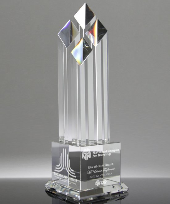 Elite Crystal Diamond Spire Award | Rhombus IV | Edco Awards