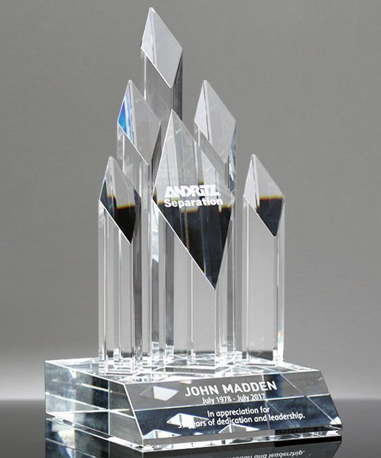 Crystal Super Five Star Diamond | Edco Awards