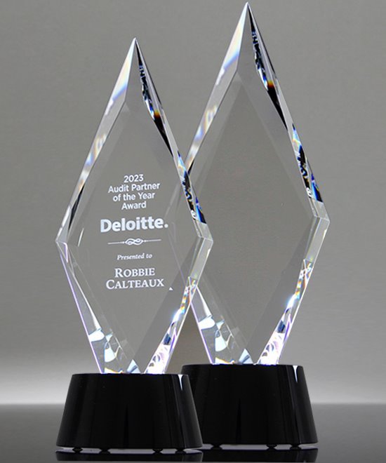 Distinctive Diamond Crystal Award | Edco Awards