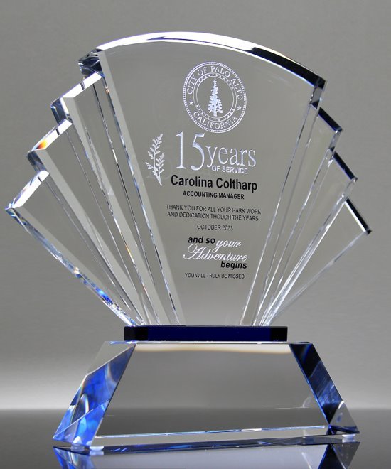 Accomplished Performance Crystal Award, Prosperity Award | Edco Awards