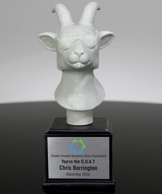 GOAT Trophy | Ultimate G.O.A.T Award | Edco Awards