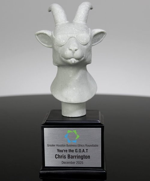 GOAT Trophy | Ultimate G.O.A.T Award | Edco Awards