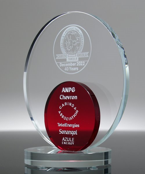 Red Eclipse Crystal Award | Edco Awards