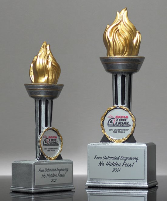 Olympic Torch Awards | Resin Torch Trophy | Edco Awards