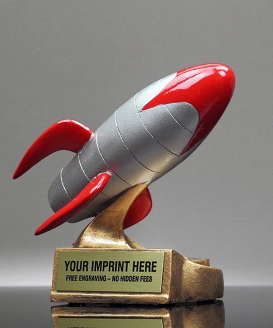 Rocket Resin Trophy | RF-1358 | Edco Awards
