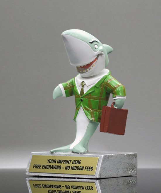 Sales Shark Bobble Head | Edco Awards