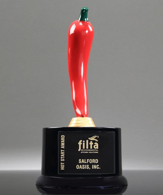 Red Pepper Trophy | Edco Awards