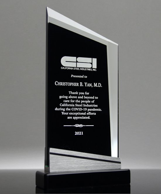Zenith Glass Award | G2426 | Edco Awards
