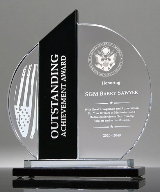 U.S. Officer Achievement Award, Military Trophy | Edco Awards