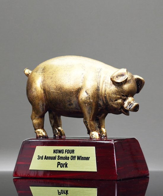 BBQ Hog Trophy | Pig Trophy | Edco Awards