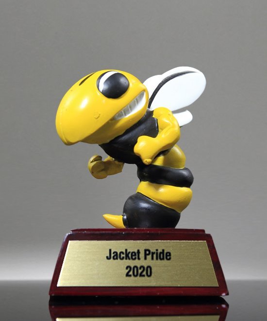 Hornet Mascot Trophy | Edco Awards