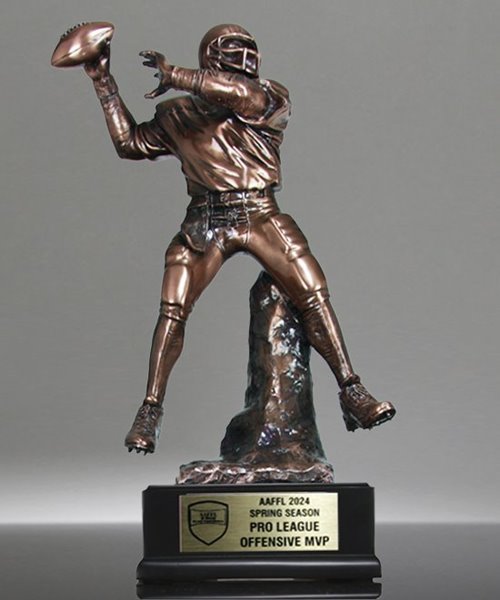 Large Football Quarterback Trophy | RFB326 | Edco Awards