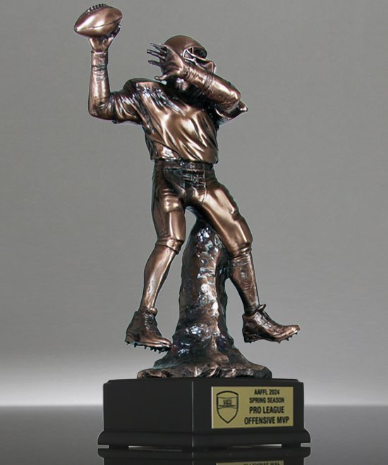 Large Football Quarterback Trophy | RFB326 | Edco Awards