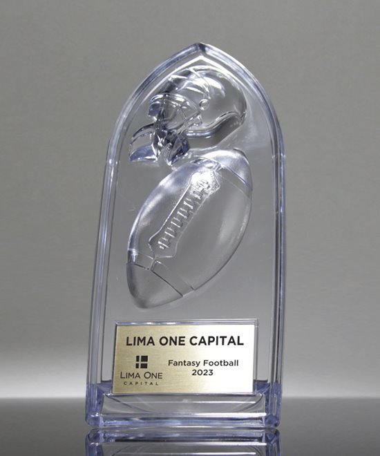 Acrylic Football Arch Trophy | Edco Awards