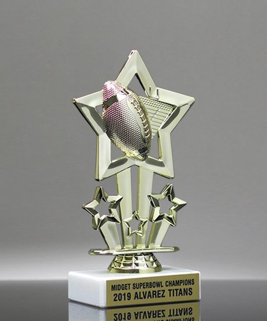 Sports Star Participation Football Trophy | Edco Awards