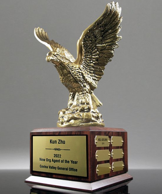 Eagle in Flight Perpetual Trophy | Edco Awards