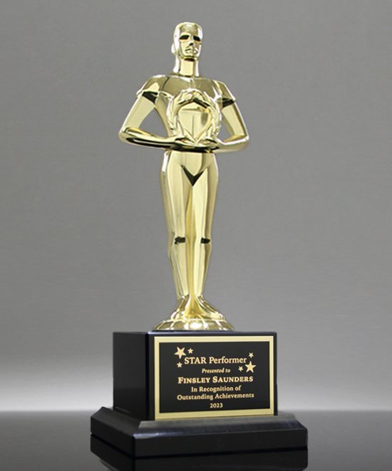 Classic Metal Achiever Trophy | Edco Awards