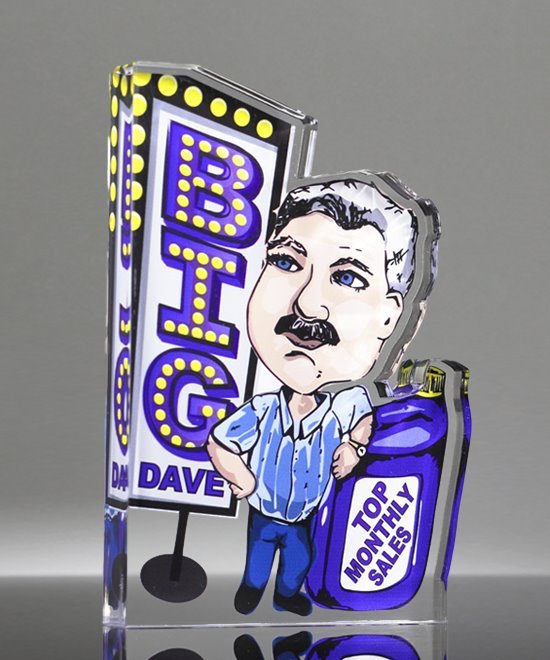 Logo Shaped Custom Paperweights | Edco Awards