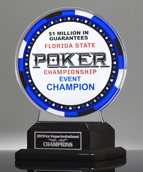 Poker Event Champion Trophy | Edco Awards