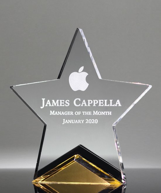 Rising Gold Star Recognition Trophy | Edco Awards
