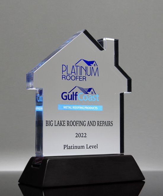 Custom House Trophy: Acrylic House Shaped Awards | Edco Awards