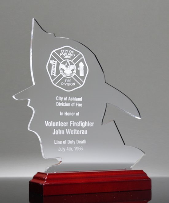 Firefighter Silhouette Trophy | Edco Awards