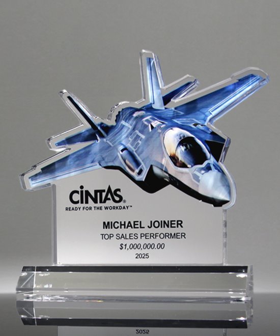 Top Gun Performer Award | Jet Trophy | Edco Awards