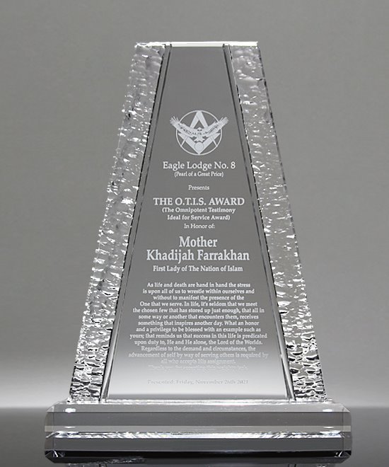 Home / Corporate Awards / Acrylic Awards / Iced Edge Acrylic Award