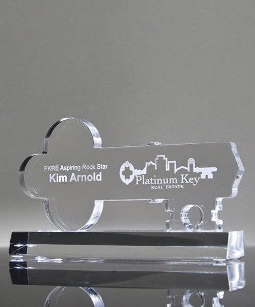Acrylic Key Award | Key to the City Plaque | Edco Awards