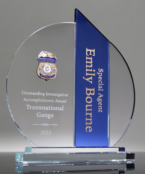 Law Enforcement Crystal Award | Edco Awards
