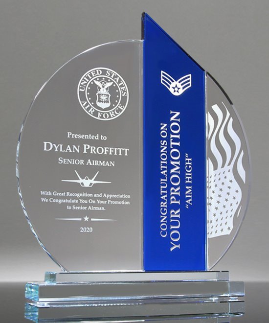 US Air Force Recognition Award, US Military Trophy | Edco Awards