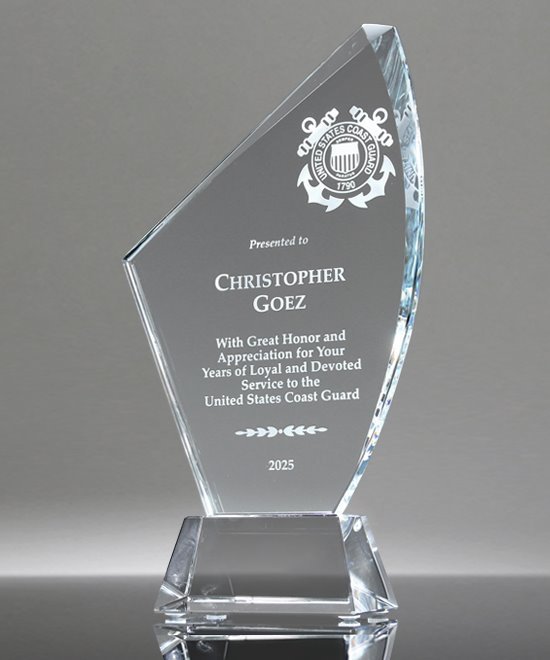 Military Appreciation Trophy | Edco Awards